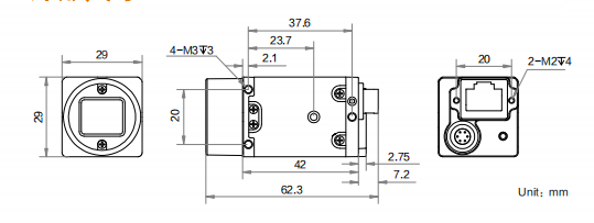 MV-CU050-30GM-海康CU系列工业面阵相机-英视自动化